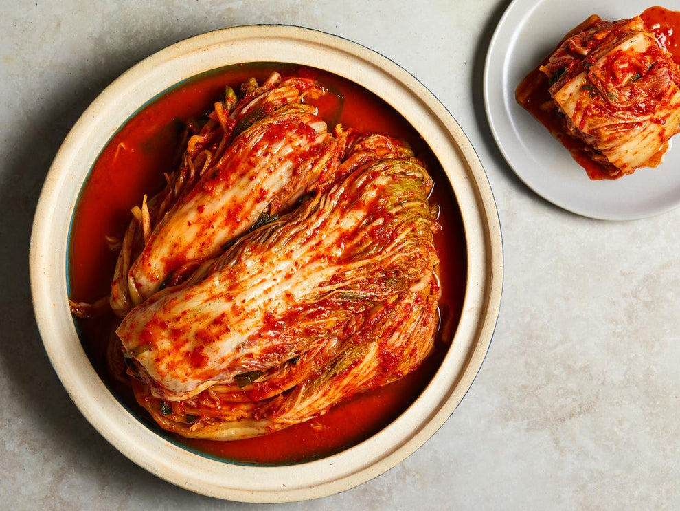 Kimchi with Nashi Pear & Sakura Ebi – BBChan! | Gourmet Korean-Japanese ...